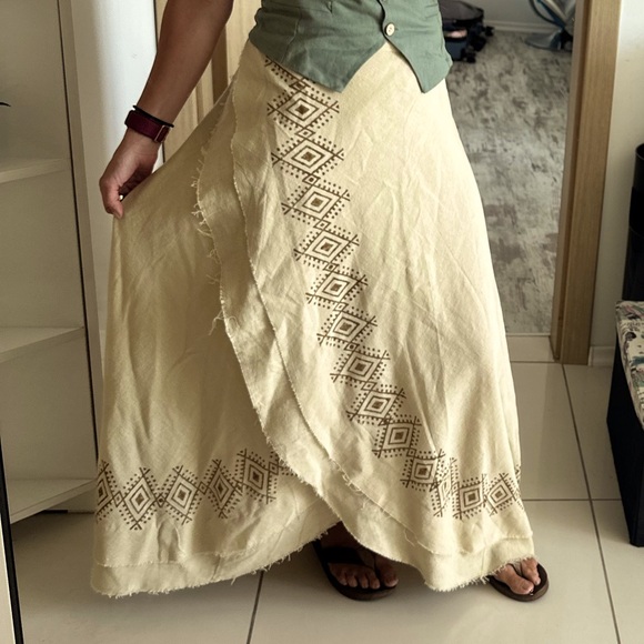 Greek Local | Skirts | Greek Wrap Maxi Skirt | Poshmark